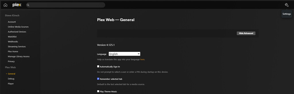SOLVED: Install of plex did not give me the server menus - TrueNAS General - TrueNAS Community ...