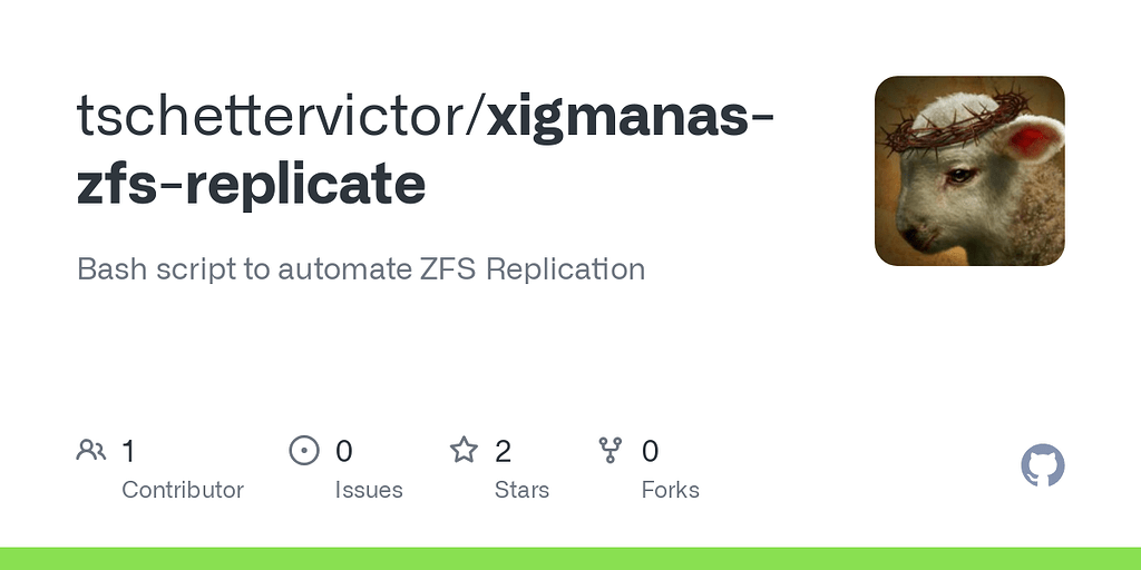 Zfs Replication Script Zfs Replicate Resources Truenas Community Forums 1521