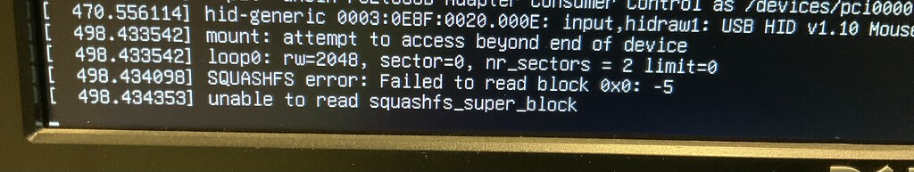 Unable to read squashfs_super_block - TrueNAS General - TrueNAS ... Unable to read squashfs_super_block - TrueNAS General - TrueNAS ...