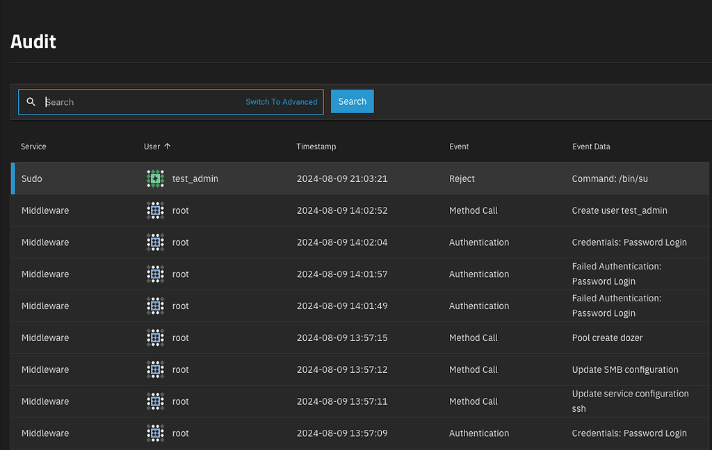Expanded auditing coming in Electric Eel - TrueNAS General - TrueNAS Community Forums