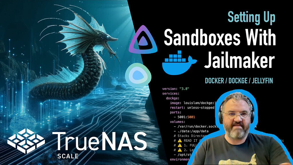 Video: Setting up Sandboxes with Jailmaker for Docker, Dockge and Jellyfin - Resources - TrueNAS ...