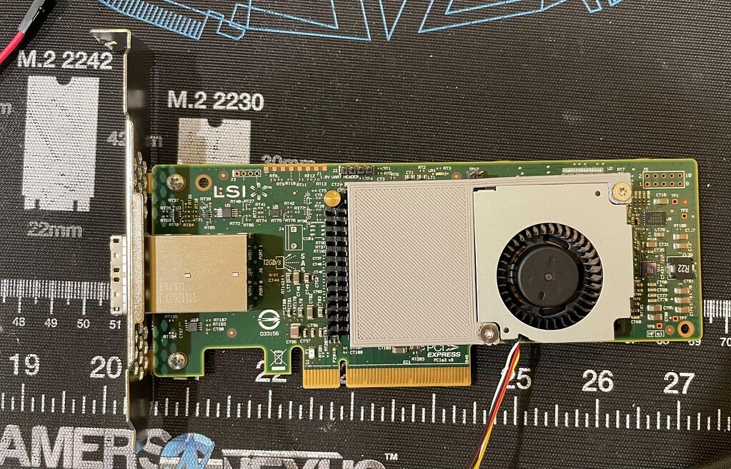 Blower fan bracket for LSI 9300-8e 2024-01-28 - Resources - TrueNAS ...