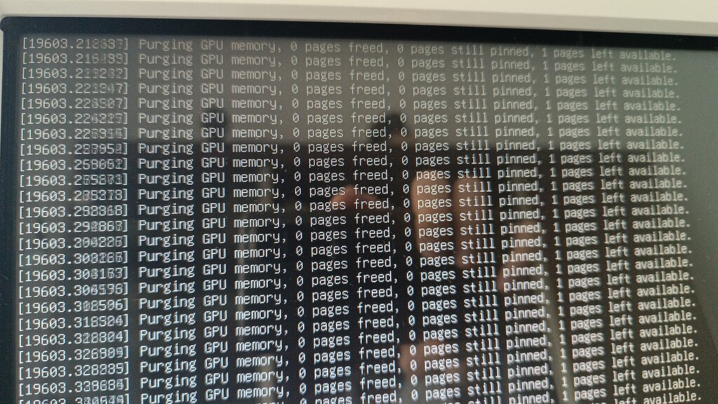 Memory issue while transferring data between two pools: Purging GPU ...