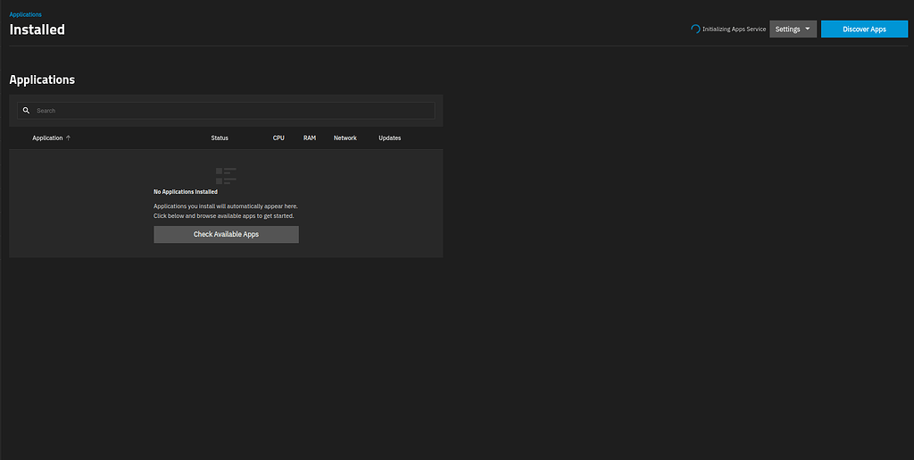 "initializing apps service ..." problem - Apps and Virtualization - TrueNAS Community Forums
