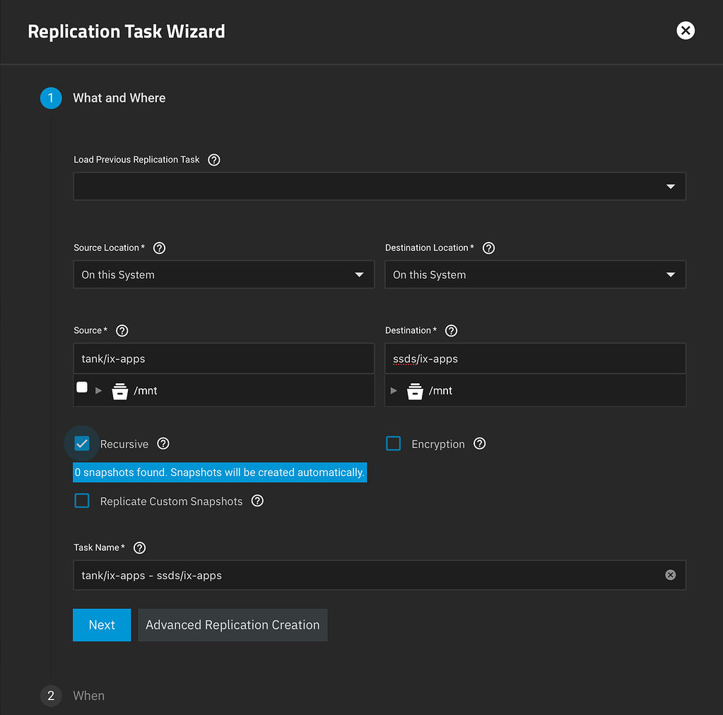 HOWTO: Copy the hidden ix-apps dataset from one pool to another ...