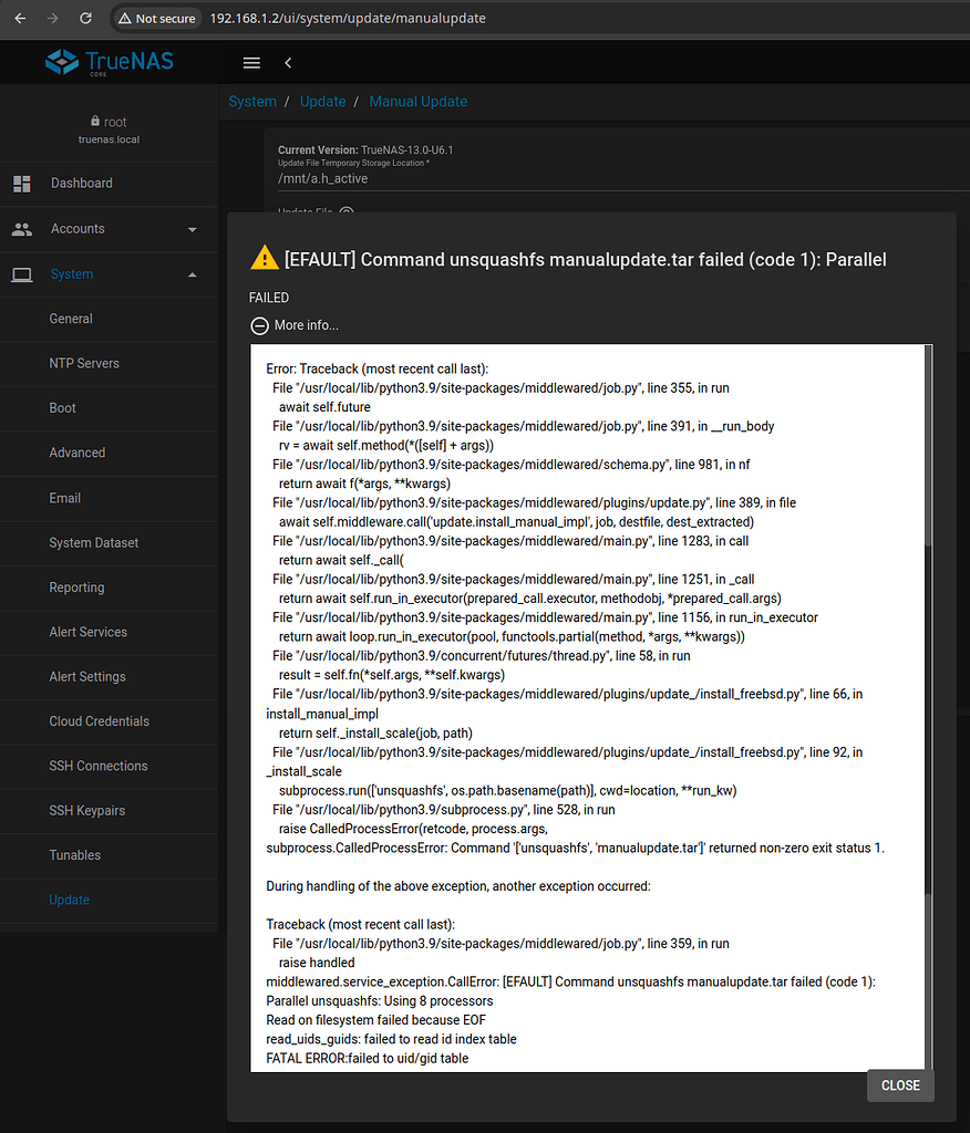*SOLVED* Repeated incorrect SHA256 checksums of 'TrueNAS Scale' .Update ... *SOLVED* Repeated incorrect SHA256 checksums of 'TrueNAS Scale' .Update ...