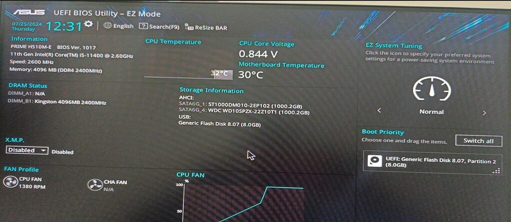 True NAS Core 13 installation stuck with white - Cursor - TrueNAS ...