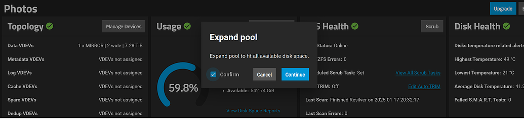Correct way to increase the capacity of an existing pool - TrueNAS ...