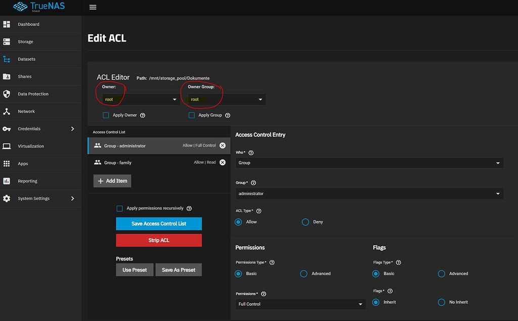 ALC support in Scale (Best Pratice with "root") - TrueNAS General - TrueNAS Community Forums