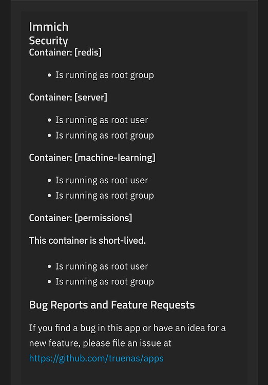 Immich Storage Location is Being Deprecated Issue - TrueNAS General ...