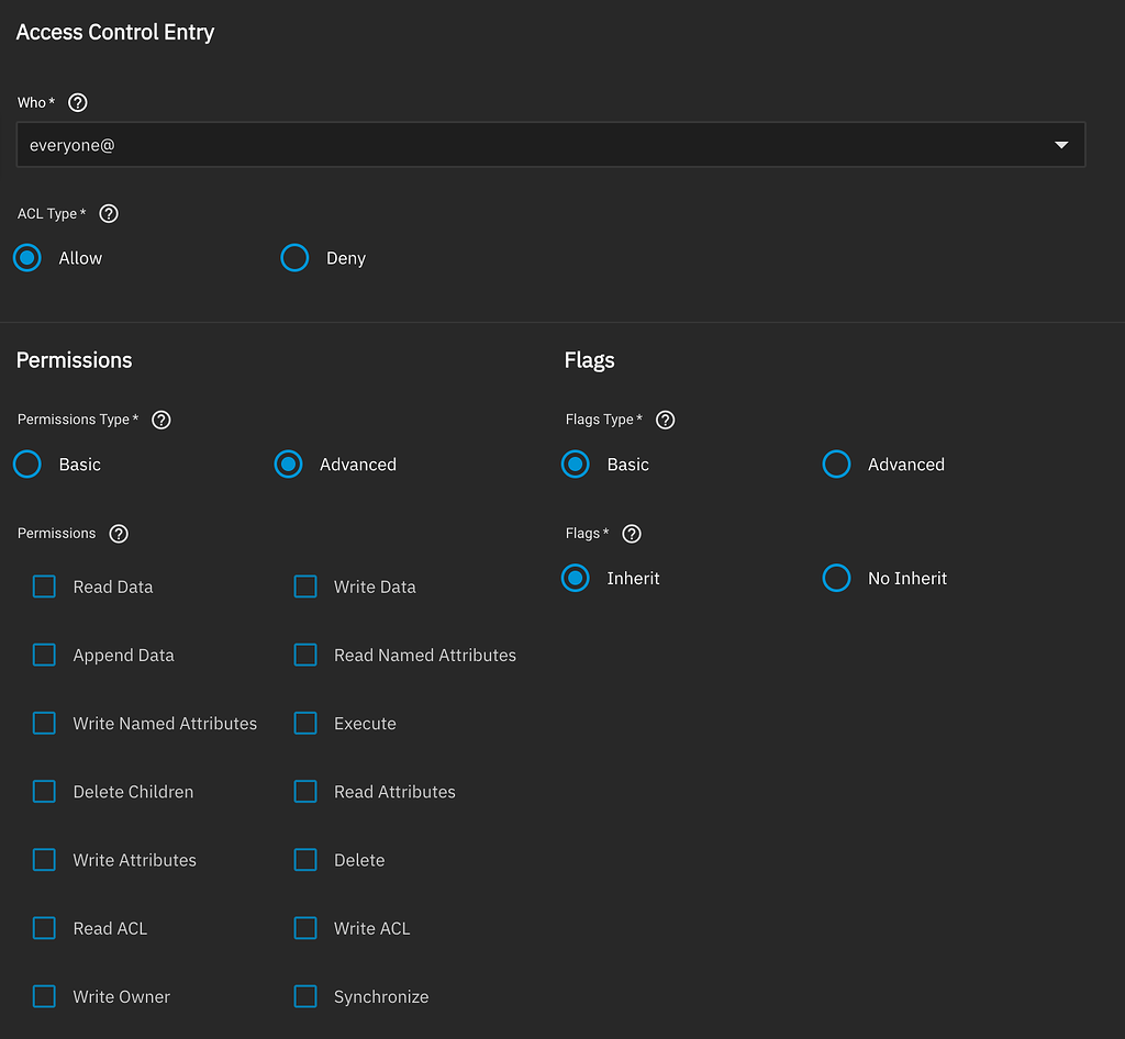 What is ACE @everyone after migrating from Core to Scale? - TrueNAS ...