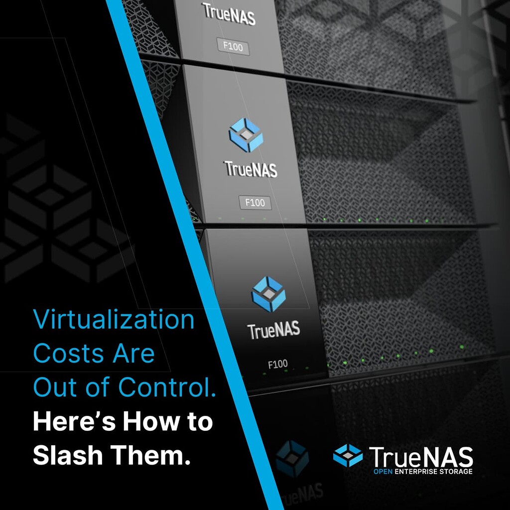 Optimizing Virtualization Costs with Smarter Storage? (Insights from the TrueNAS Team ...
