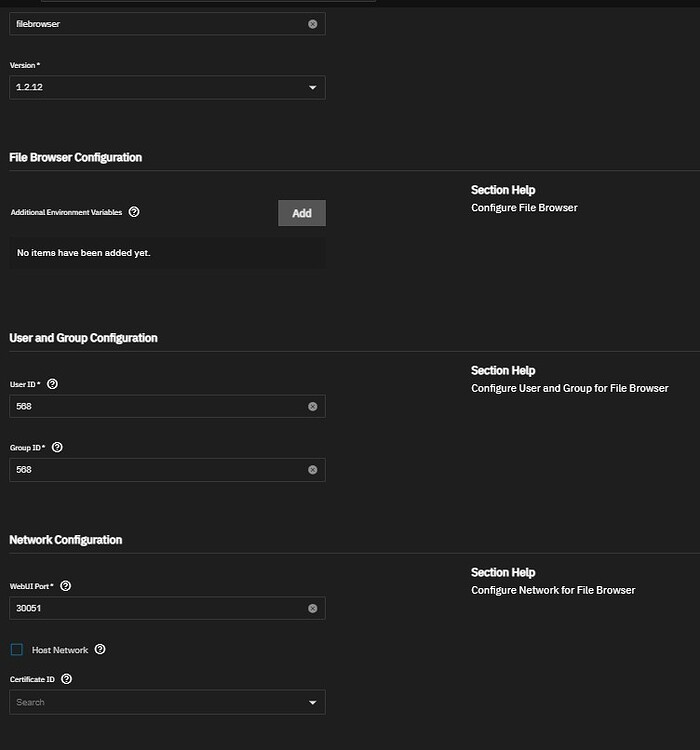 Can't install File Browser app in ElectricEel - Apps and Virtualization - TrueNAS Community Forums