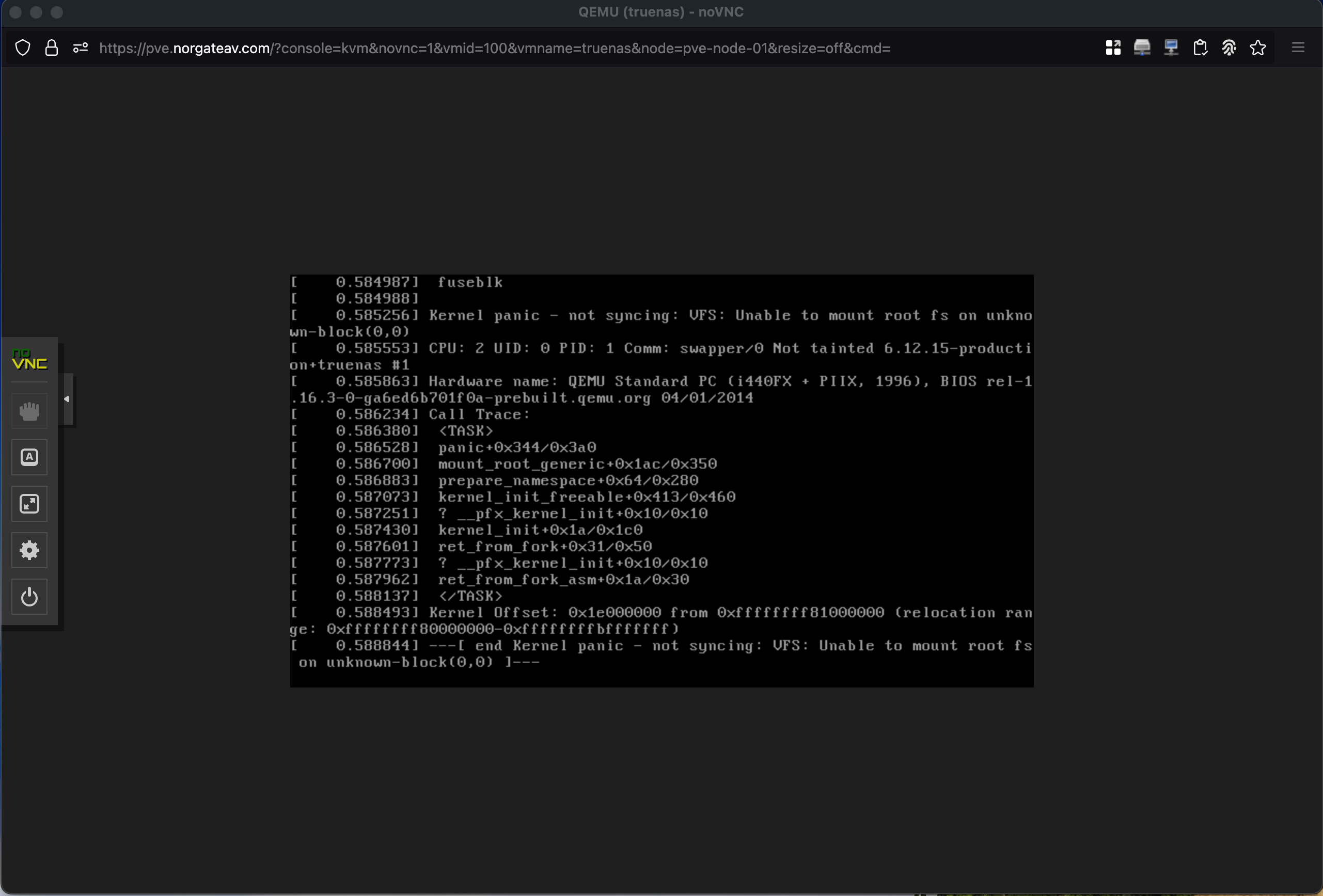 Can't update to 25.04 - Kernel Panic - TrueNAS General - TrueNAS Community Forums