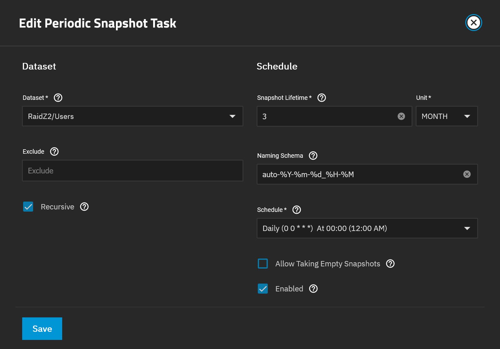 What am I doing wrong with Snapshots? - TrueNAS General - TrueNAS Community Forums
